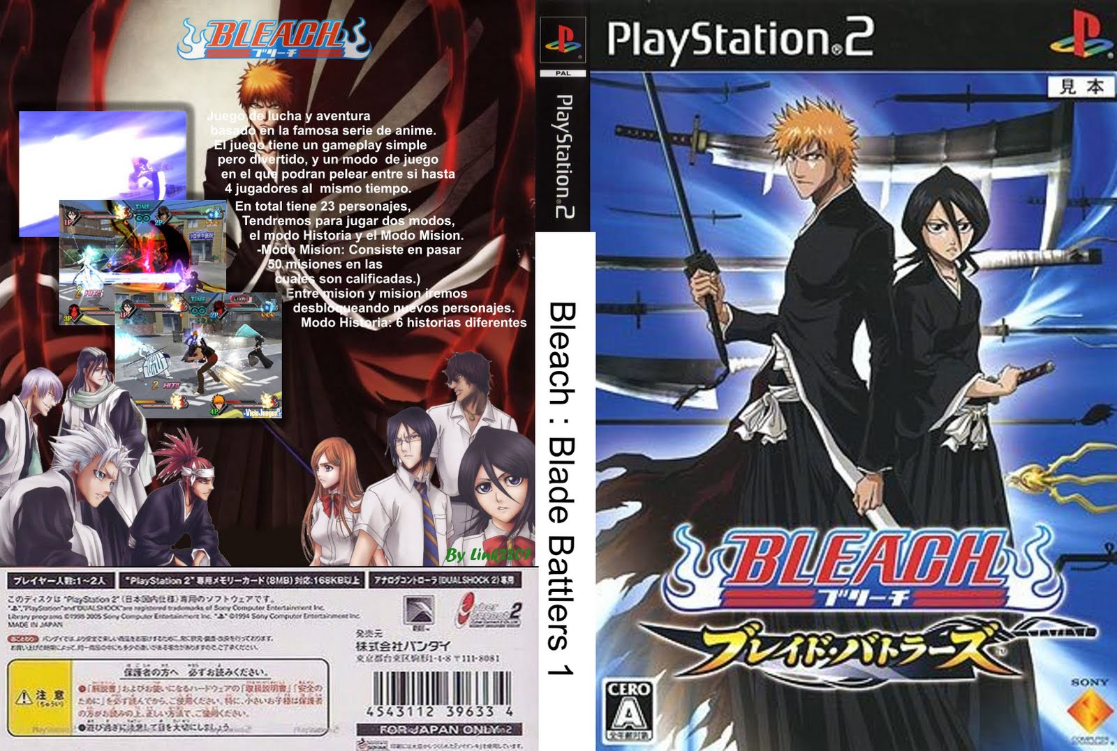 .Juegos, Peliculas y Animé: Bleach Blade Battlers [MF] PS2
